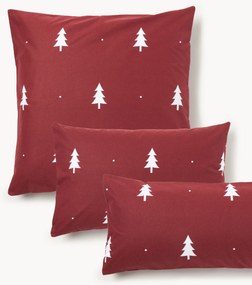 Flanelový vánoční povlak na polštář X-mas Tree