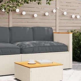 Sada polštářů Oxford látka Antracit 120 x 80 x 52 cm 3402129