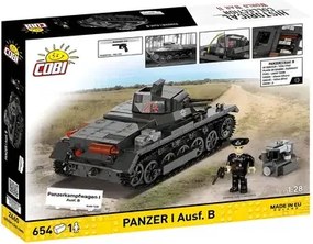 COBI 2660 Panzer I Ausf. B / Stavebnice / 654 dílů / 1 figurka / 1:28