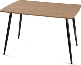 Noela Jídelní set VILIS 120 + 4x židle MARIE tmavě šedá