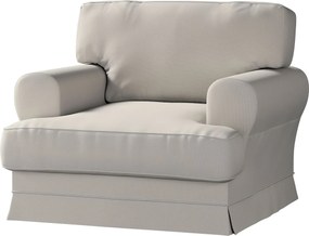 Potah na křeslo IKEA Ekeskog barva šedá látka pletený vzor