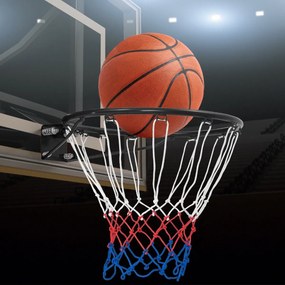 Costway Ø45 cm basketbalový koš s kroužkem a síťkou pro montáž