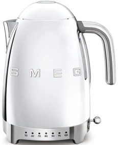 SMEG KLF04SSEU rychlovarná konvice s variabilní teplotou chromová