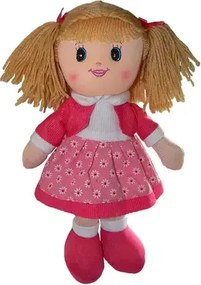 SPARKYS Panenka hadrová tmavě růžová sukně / Textilní / 30 cm / od 3 l