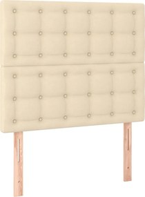 vidaXL Box spring postel s matrací 100 x 200 cm textil [3131734] Barva: taupe