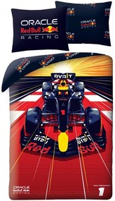 Ložní povlečení Formule 1 Oracle Red Bull Racing - 100% bavlna - 70 x 90 cm + 140 x 200 cm
