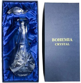 Onte Crystal Bohemia Crystal ručně broušená karafa na víno Mašle 750 ml