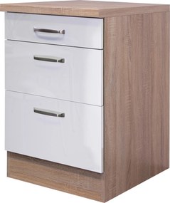 XXXLutz SPODNÍ SKŘÍŇKA SE ZÁSUVKAMI FlexWell - Online Only kuchyňské skříňky - 002539001535