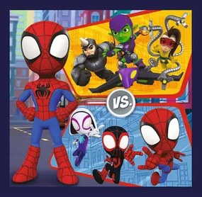 TREFL Puzzle Spidey: Pavouci a dinosauři 3v1 / 20, 36, 50 dílků