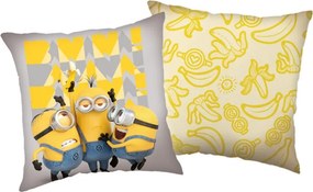 Jerry Fabrics Polštářek Mimoni Crazy Mood 40x40 cm