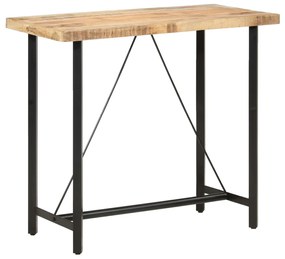 Barový stůl 120 x 58 x 107 cm hrubé mangovníkové dřevo,  286611