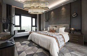 Toolight Moderní stropní osvětlení ELEGANCE APP1562-8CP Gold