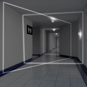 Nástěnné LED svítidlo 360°, 1x LED 6w, 4000k, w