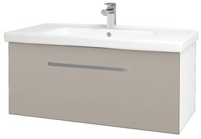 Dřevojas Koupelnová skříň BIG INN SZZ 100 Varianta: N08 Cosmo / Úchytka T01 / N08 Cosmo