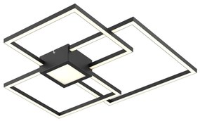 Lindby Duetto LED stropní svítidlo antracit 38W
