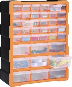 Organizér s 39 zásuvkami 38 x 16 x 47 cm 147585