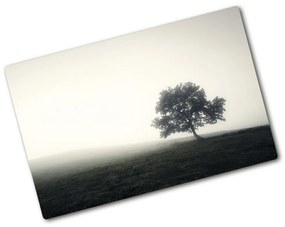 Wallmuralia Kuchyňská deska skleněná Strom 80x52 cm