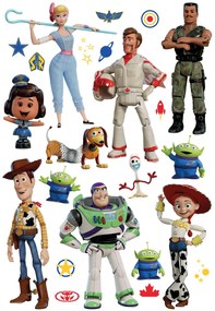 Dětská samolepka na zeď DK 1737, Disney, Toy Story, AG Design