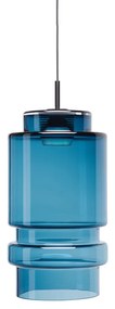 Moderní skleněné svítidlo Axle M LED Barva: Modrá, Délka kabelu: 2000 mm, Stmívání: Stmívatelné fázově