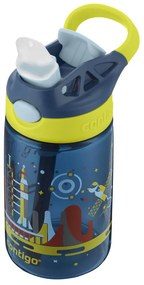 Contigo Dětská lahev Gizmo Flip 420 ml Blue Nautical Space