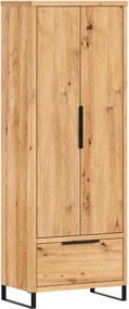 furniture-nabytek.cz - Šatní skříň Sidora divoký dub