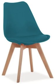 Jídelní židle KRIS / buk Barva: Modrá