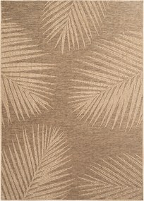 Ayyildiz, Kusový koberec Timber 1403 brown - na ven i na doma, 80x150, hnědá, chodba / předsíň