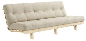 sofa LEAN by Karup - 65*190 cm natural (přírodní) + futon beige 747