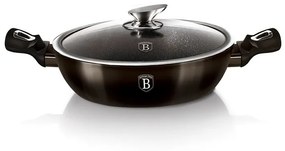 BERLINGERHAUS Pánev hluboká s poklicí 24 cm Shiny Black Collection BH-6608