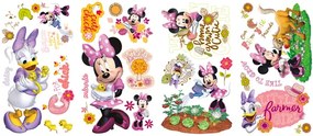 Samolepky a obrázky Disney. Nálepky na zeď Minnie a Daisy.