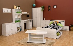 TV stolek Pingu AS-32, bělený modřín