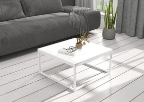ADRK Furniture Konferenční stolek BELTEN 65x65 CT-BEL-W-W