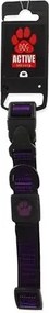 ACTIVE DOG Obojek Strong M fialový / Pro psy / Nylonový / 2x34-49 cm