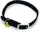 Beeztees Obojek pro kočky nylonový černá 6-29cm x 10mm