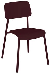 OnaDnes -20% Třešňově červená hliníková zahradní židle Fermob Studie
