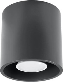 Sollux Lighting Stropní lampa ORBIS 1 antracitová
