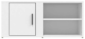 TV skříňky 2 ks bílé 80 x 31,5 x 36 cm kompozitní dřevo - Default Title