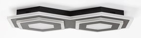 Rabalux Černé stropní LED svítidlo Bitsi 250x410mm 44W 71114
