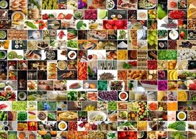 GRAFIKA Puzzle Koláž: Kuchyně v barvách / 1500 dílků / 85 x 61 cm