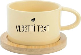 Vlastní text na keramický hrníček "MAKRONKA"