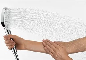 Hansgrohe Crometta Vario EcoSmart bílá, chrom / Sprchová hlavice