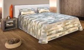 BLANÁŘ Čalouněná postel Monaco, s úložným prostorem, 160x200, hnědá