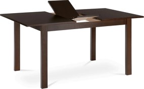 Jídelní stůl rozkládací 120-150x80 cm, mdf, ořech, BT-6778 WAL