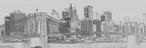 Vliesová fototapeta Dimex Manhattan M-304 | 330x110cm