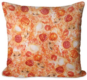 Polštář Pizza (Velikost: 40 x 40 cm)
