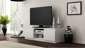 RTV stolek FLOWE 120 bílá (120 x 36) cm