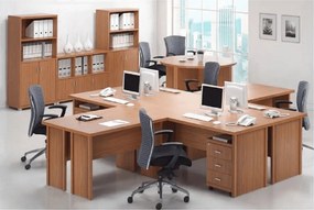 Tempo Kondela Kancelářský psací stůl OSCAR T01, třešeň