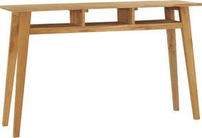 vidaXL Konzolový stolek 120 x 35 x 75 cm masivní teakové dřevo [288846]