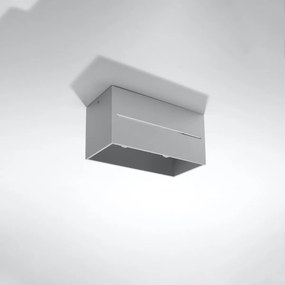 Sollux Lighting Stropní svítidlo LOBO 2 šedé