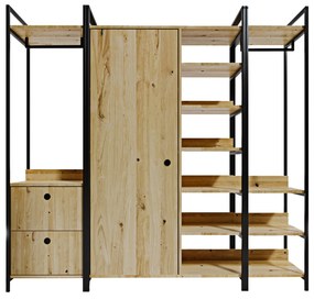 Kalune design Otevřená šatní skříň OKAN